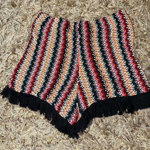 Zara | Shorts | Zara Knit Striped Swim Pull On Cover Up Shorts | Poshmark